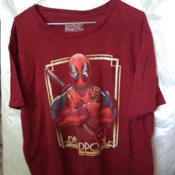 Marvel | Tops | 2 For Deadpool Shirt Size Large Nwot | Poshmark